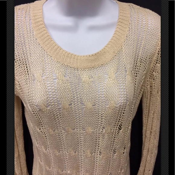 Madewell | Sweaters | Wallace J Crew Lighthouse Cable Knit Linen | Poshmark